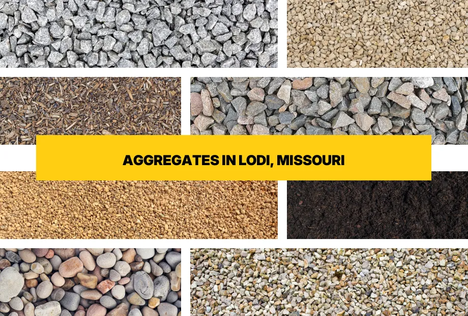 Gravel and other Aggregates Near Lodi, Missouri (MO)